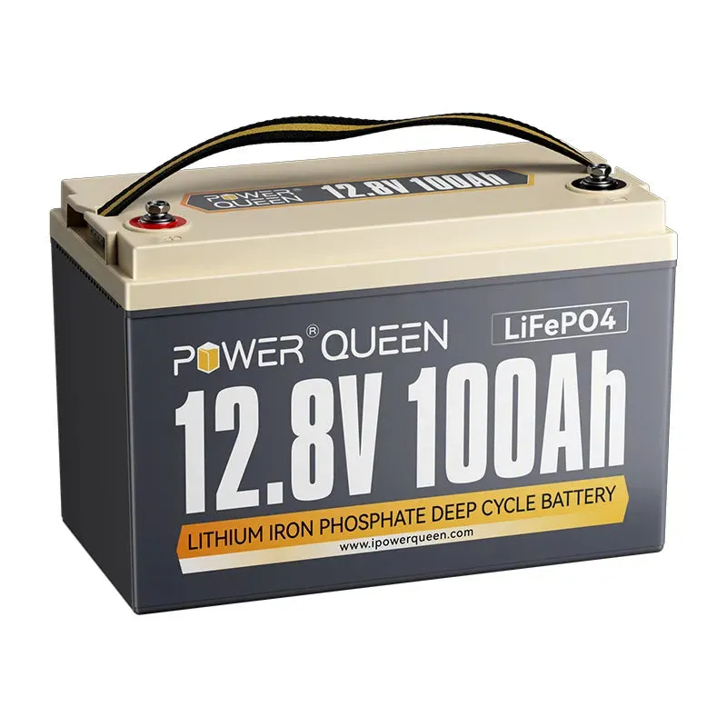 Power Queen 12V 100Ah LiFePO4 akumuliatorius | LIZARD.LT